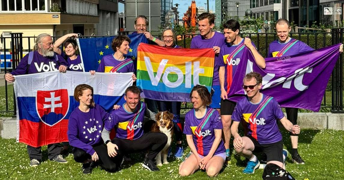 Le lancement de la Campagne Volt à Bruxelles – Volt France